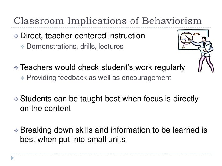 Behaviorism behaviorism