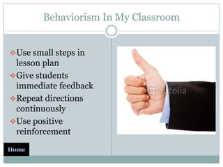 Behaviorism | PPT