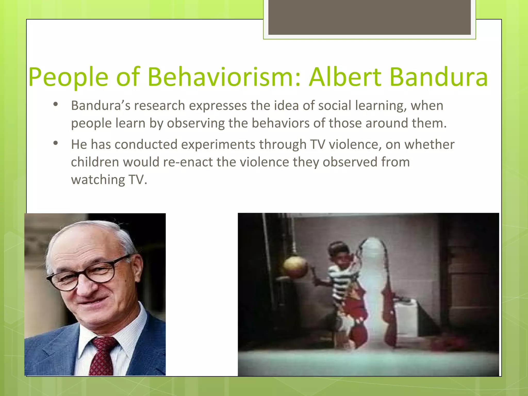 Behaviorism | PDF