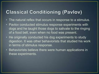 Behaviorism | PPT