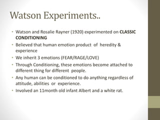 Behaviorism | PPTX