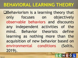 Behaviorism | PPT