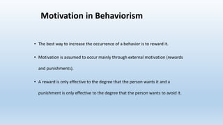 Behaviorism | PPT