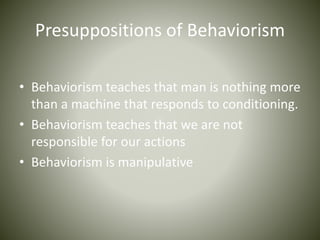 Behaviorism | PPT