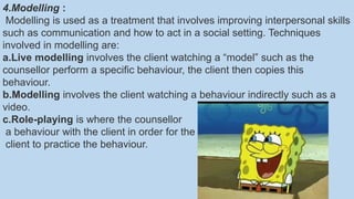 Behaviorism counselling approach | PPTX