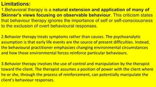 Behaviorism counselling approach | PPTX