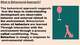 Behaviorism counselling approach | PPTX