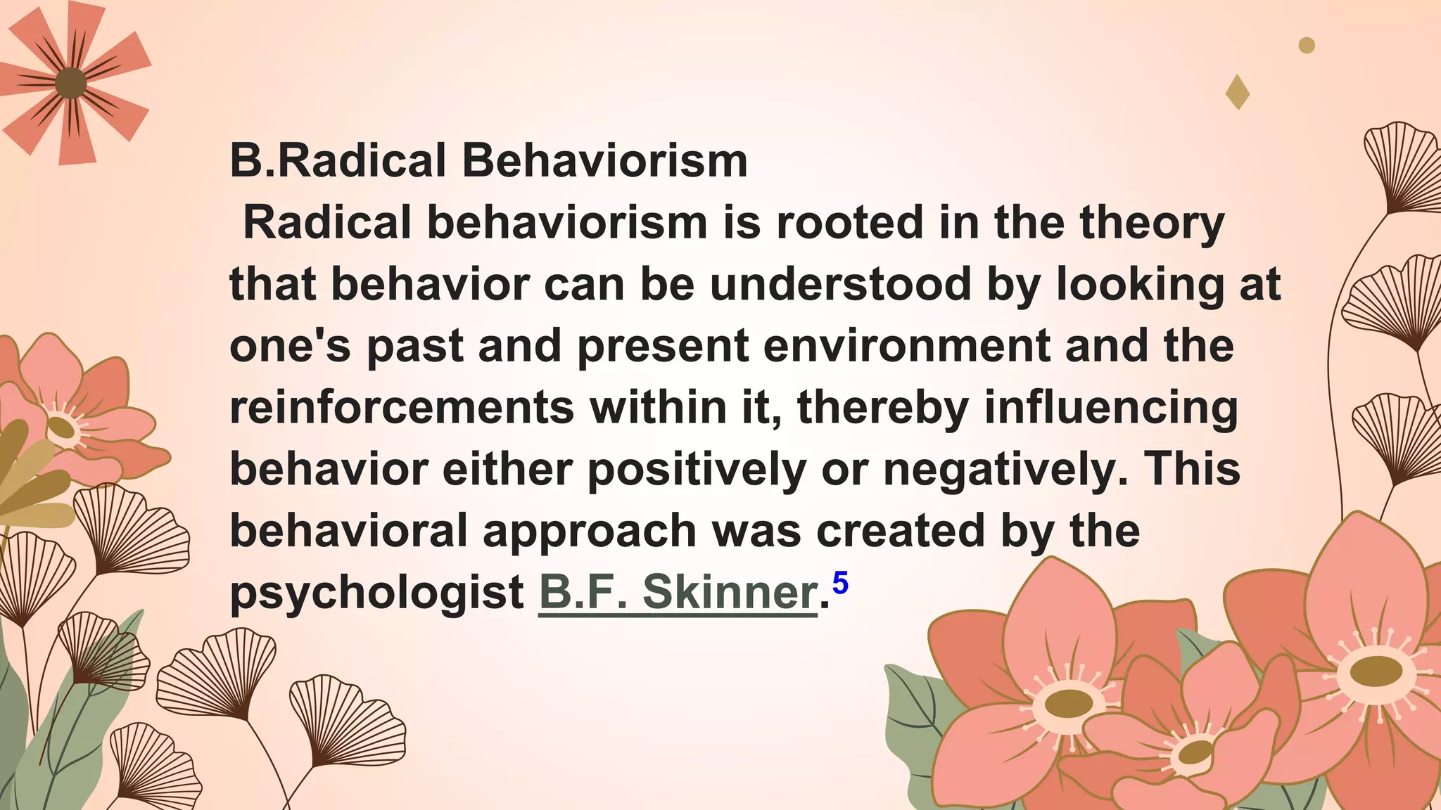 BEHAVIORISM. SOCIAL COGNITIVE THEORY PPT.pptx