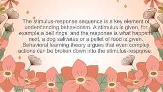 BEHAVIORISM. SOCIAL COGNITIVE THEORY PPT.pptx