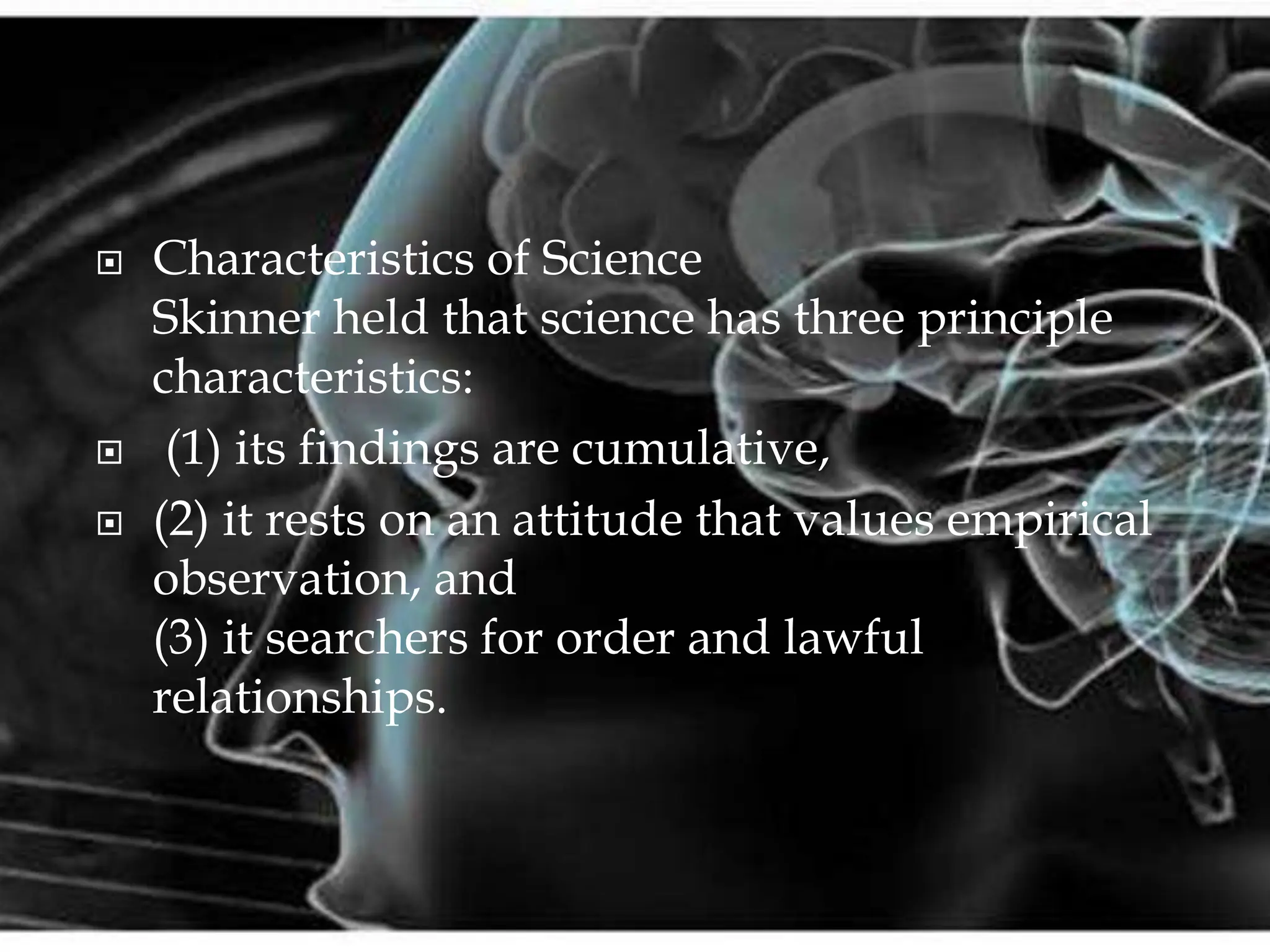 behaviorism adler skinner observable behavior scientific inquiry ...