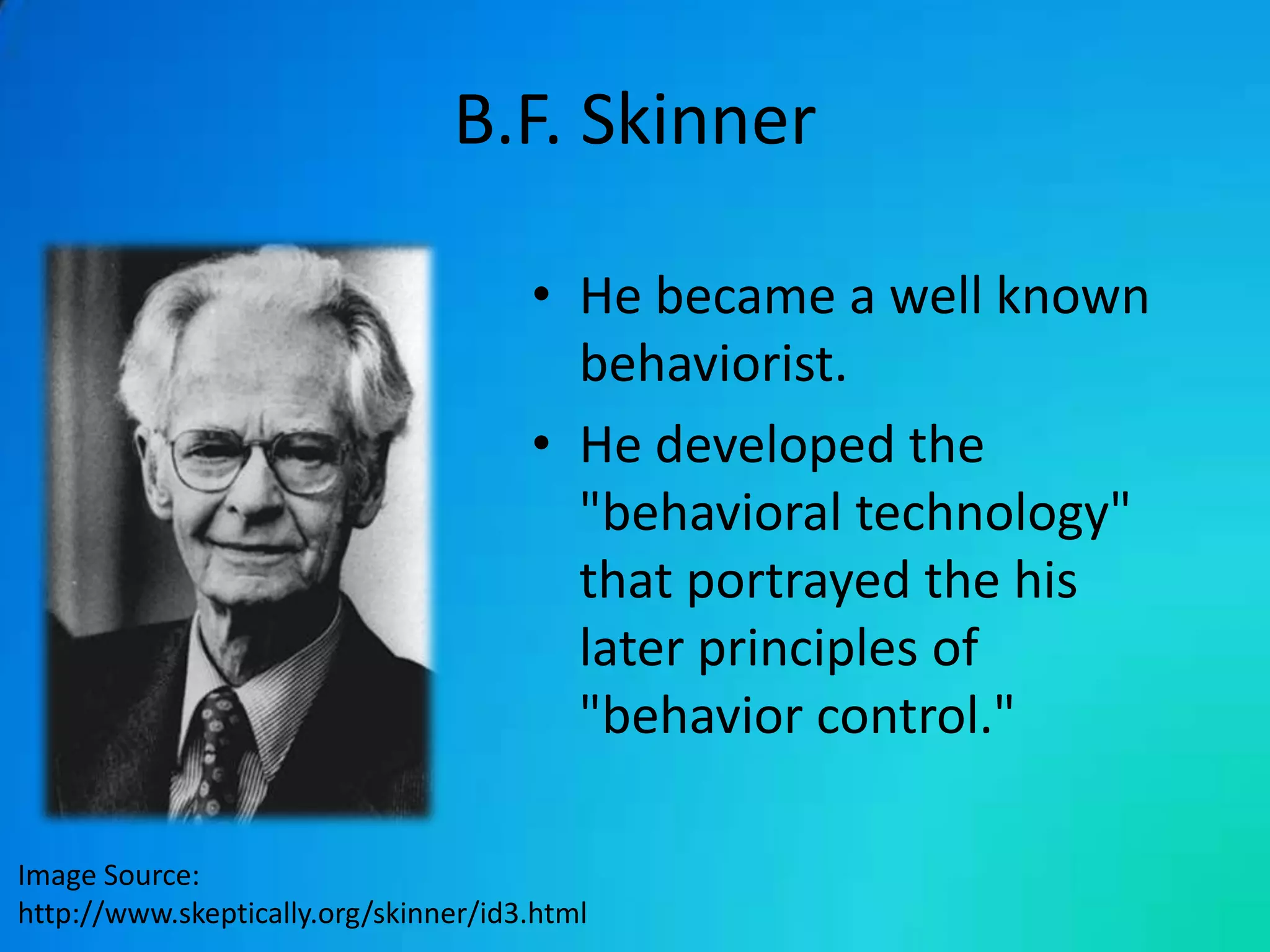 Behaviorism | PPTX
