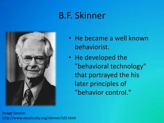 Behaviorism | PPTX
