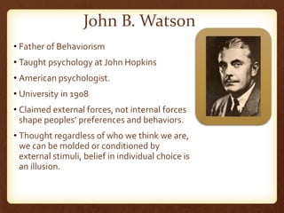 Behaviorism no names | PPTX