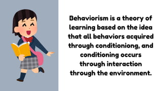 BEHAVIORISM - PAVLOVÞDIKE - CLASSICAL CONDITIONING | PDF