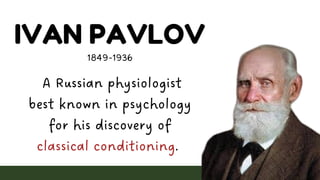 BEHAVIORISM - PAVLOVÞDIKE - CLASSICAL CONDITIONING | PDF