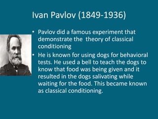 Behaviorism and education prezentacja webquest | PPTX