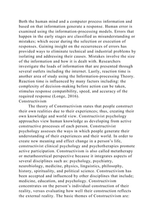 Behaviorism and Social Cognitive Theory2Assessme.docx