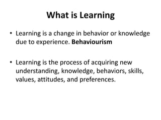 Behaviorism by rustam | PPT