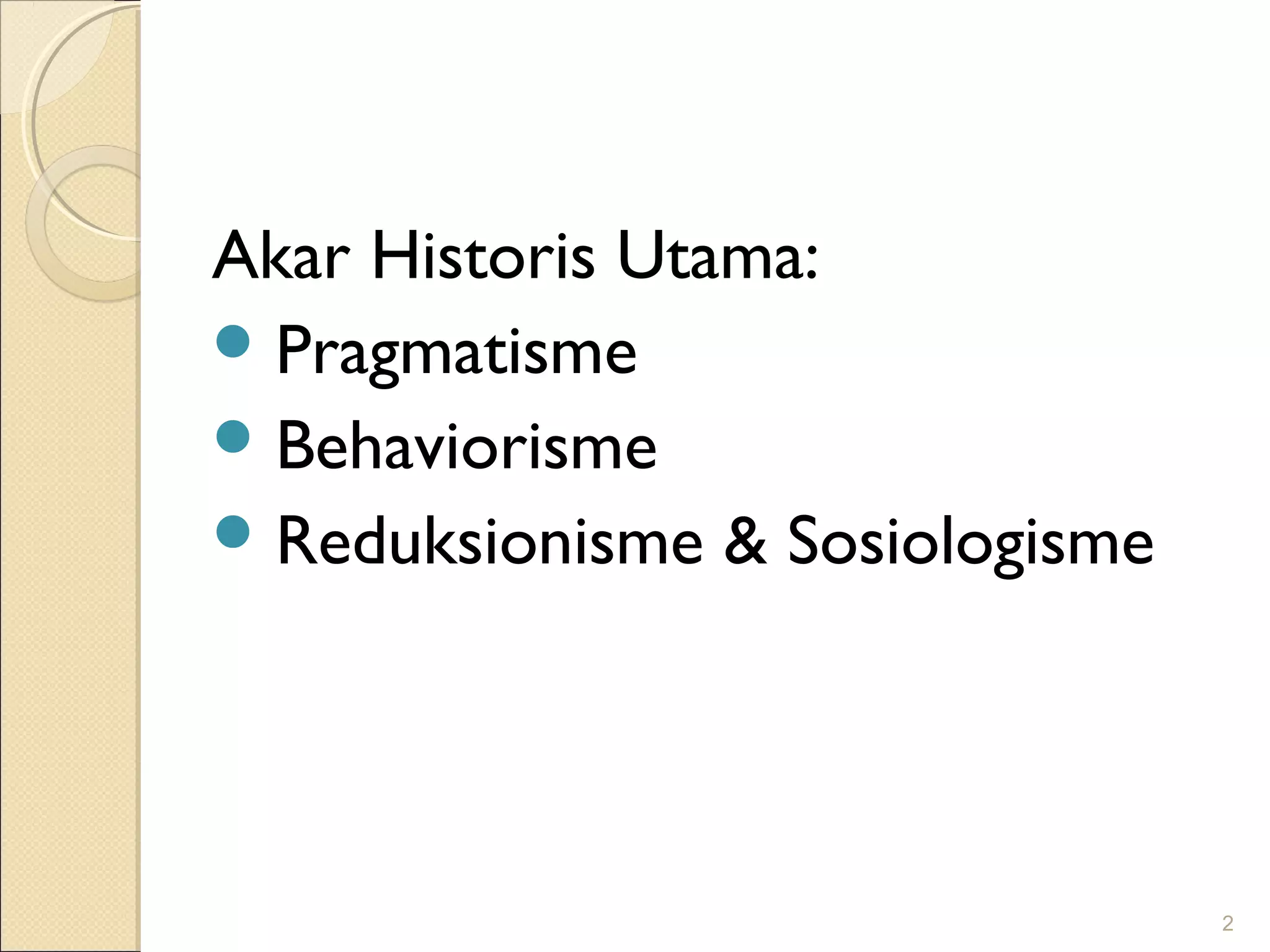 Behaviorisme | PPT