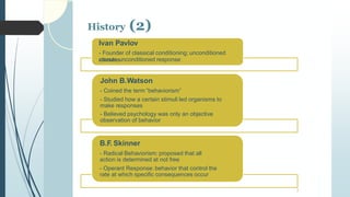 Behaviorism education curriculum | PPTX