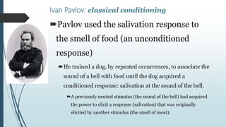 Behaviorism education curriculum | PPTX