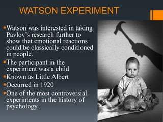 John B Watson Experiments