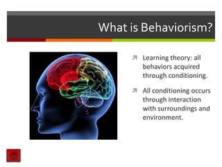 Behaviorism | PPT