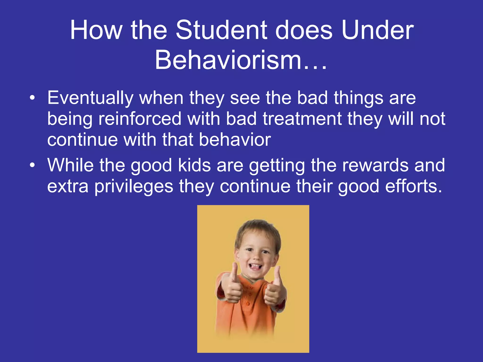 Behaviorism ppt | PPT