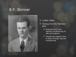 Behaviorism ppt | PPT