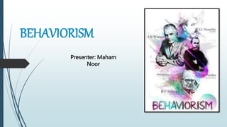BEHAVIORISM ppt.pptx