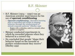 Behaviorism presentation | PPTX | Education