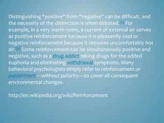 Behaviorism presentation upload | PPTX