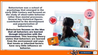 BEHAVIORISM report KEY HISTORICAL BEHAVIORISM.pptx
