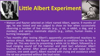 Behaviorism school of thought in psychology | PPTX