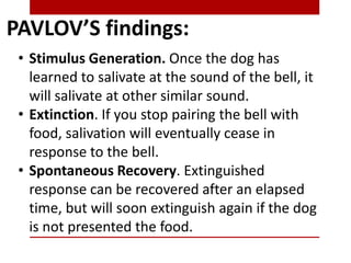 Behaviorist perspective | PPTX