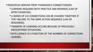 Behaviorist perspective report | PPTX