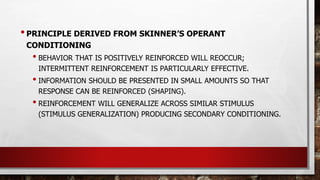 Behaviorist perspective report | PPTX