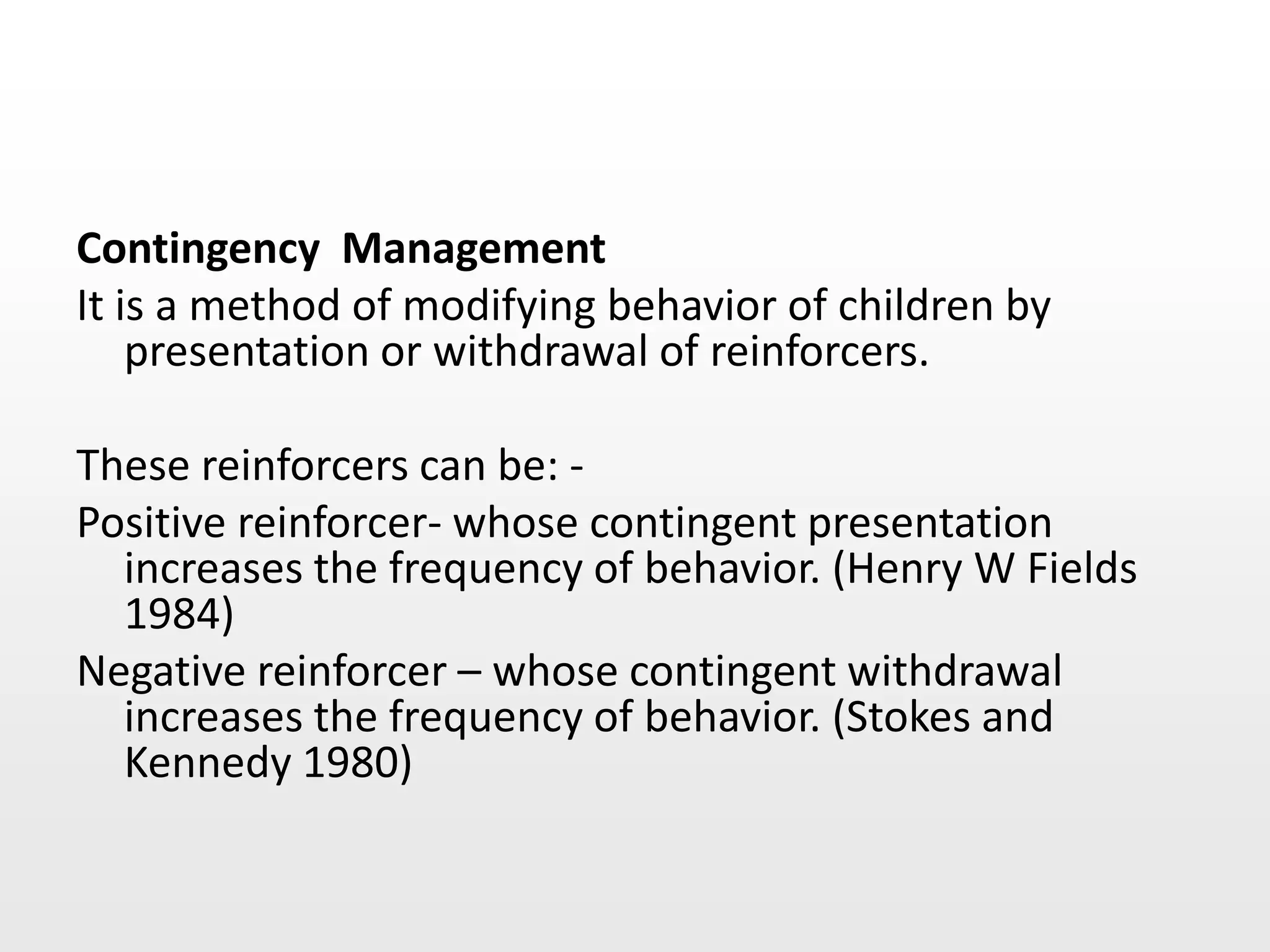 Behavior management | PPT