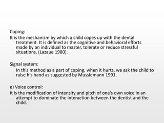 Behavior management | PPTX