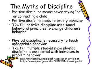 Behavior management part 1 | PPT