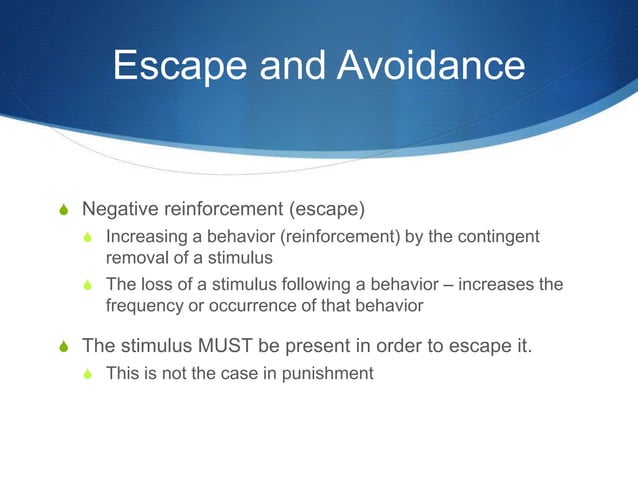 Behavior mod decreasing behavior | PPTX | Law