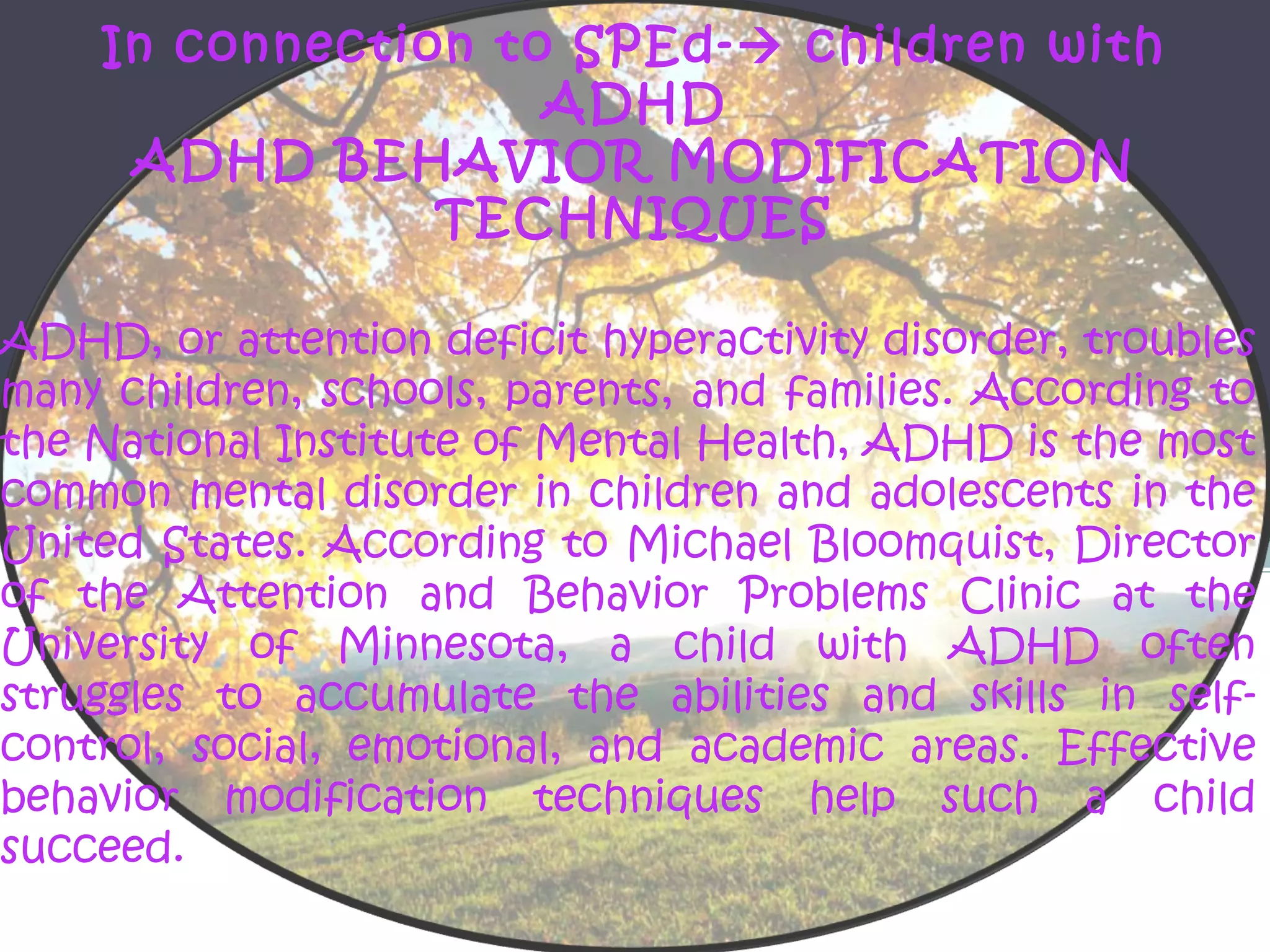 Behavior modification | PPT