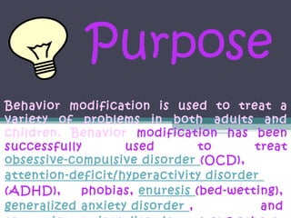 Behavior modification | PPT