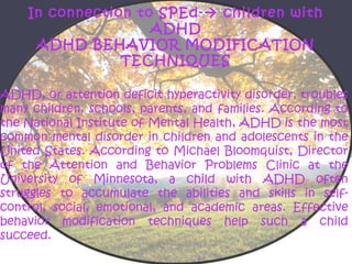Behavior modification | PPT