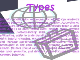 Behavior modification | PPT
