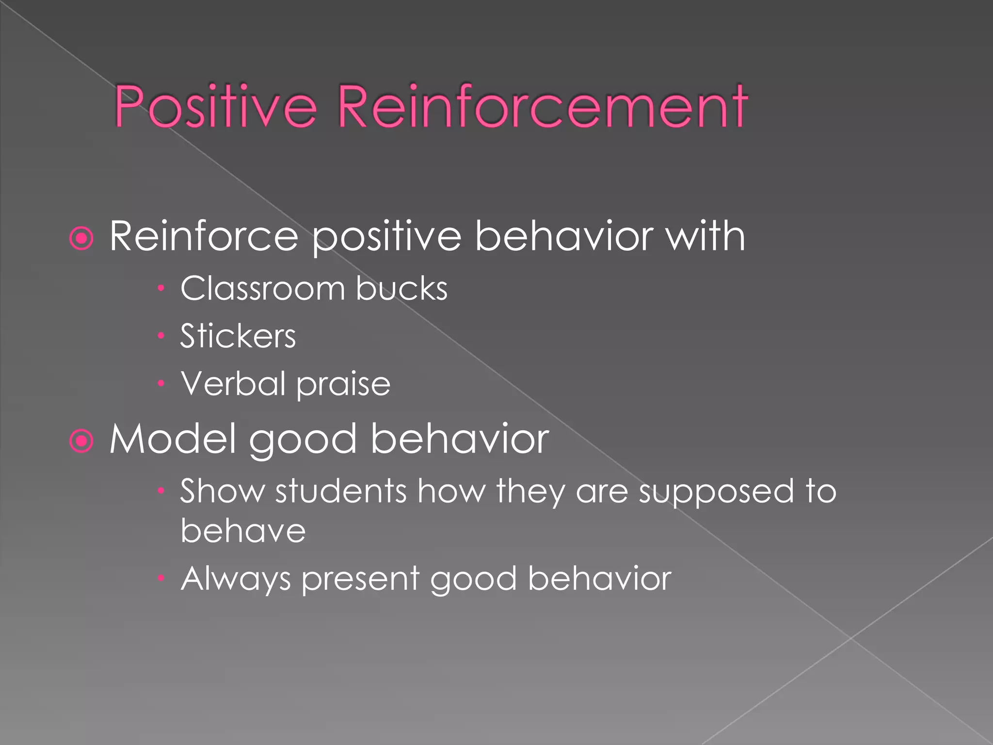 Behavior modification and assertive discipline | PPTX