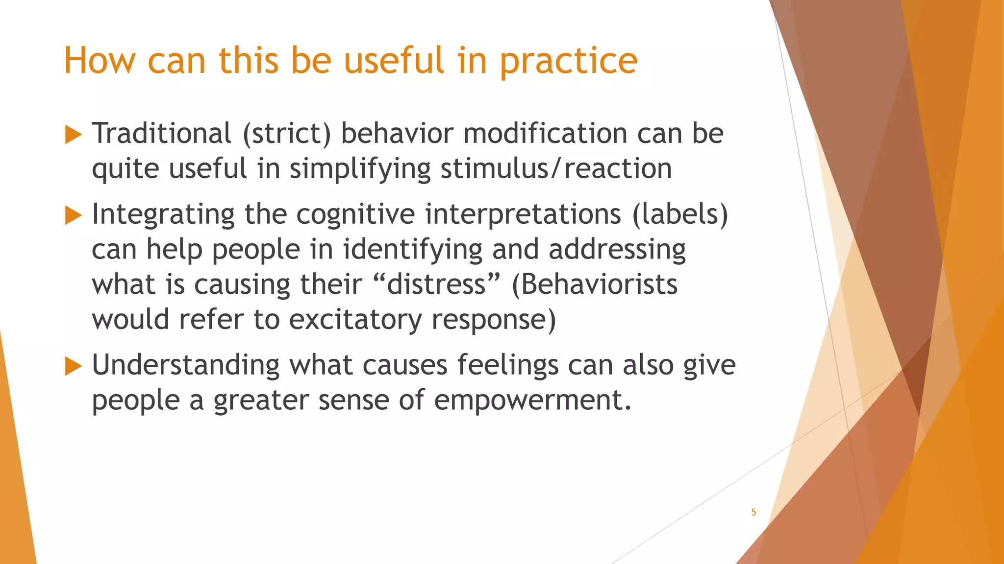 Behavior Modification and Goal Setting: Avoiding Common Traps Ao | PPT