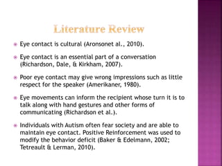 Behavior modification project power point example | PPT