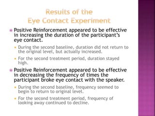 Behavior modification project power point example | PPT