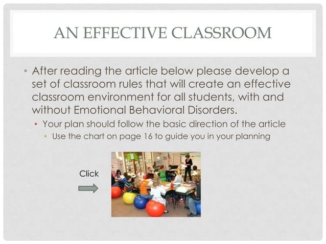 Behavior modifications activity | PPT